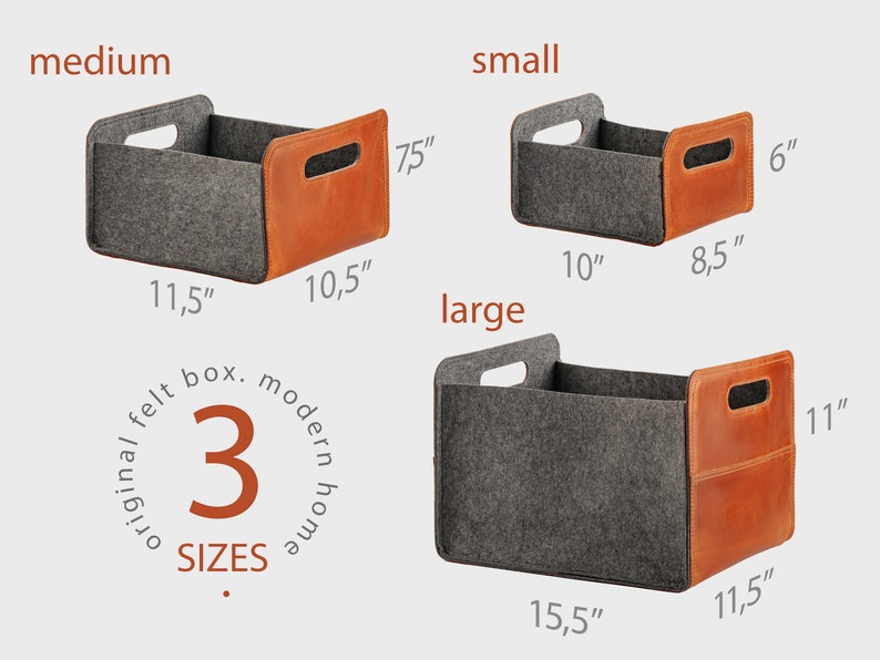 Storage Basket for Home Personalized Leather Storage Bin - Etsy