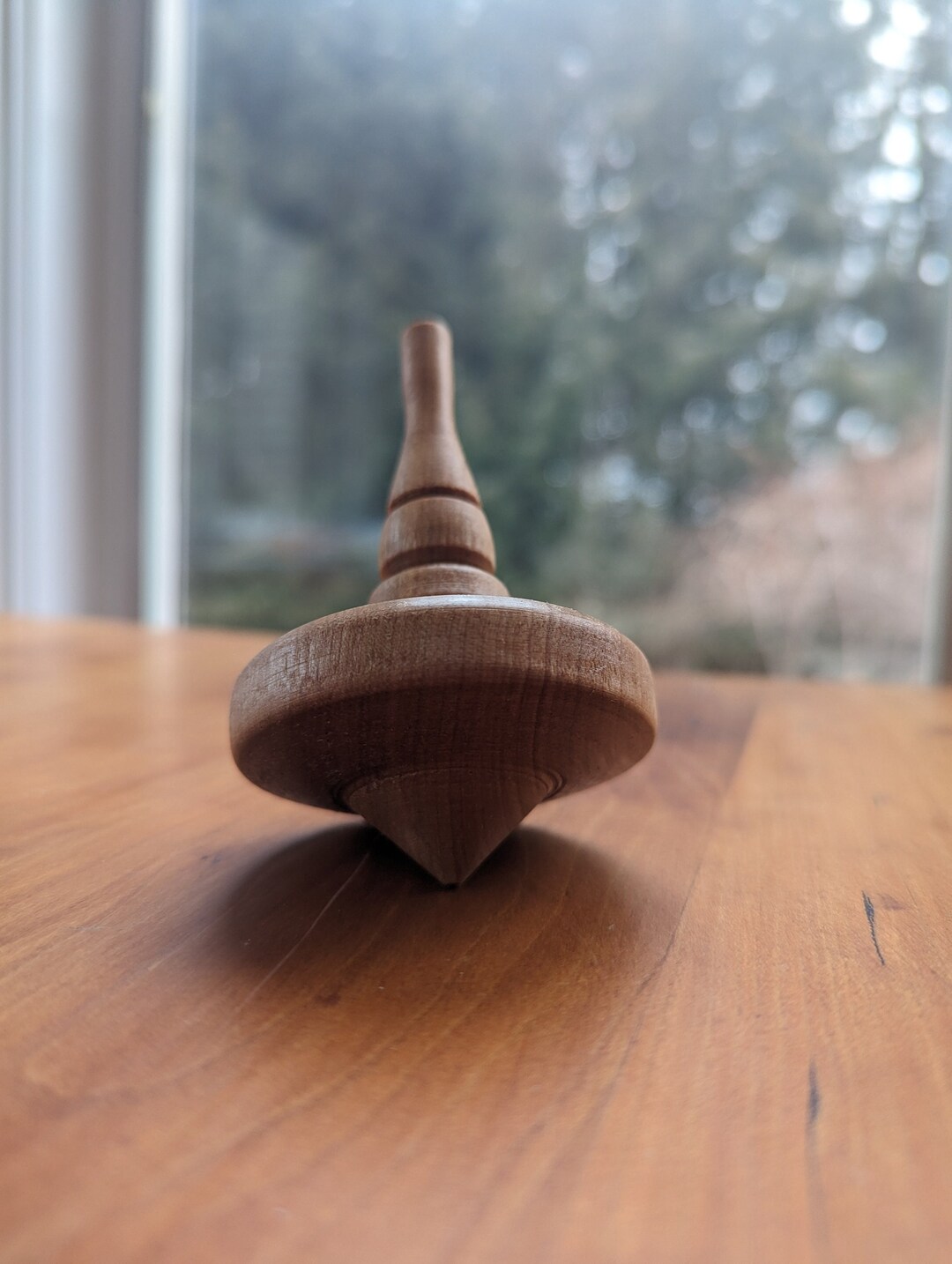 Wooden Heirloom Spinning Top | Premium Hardwood - Etsy
