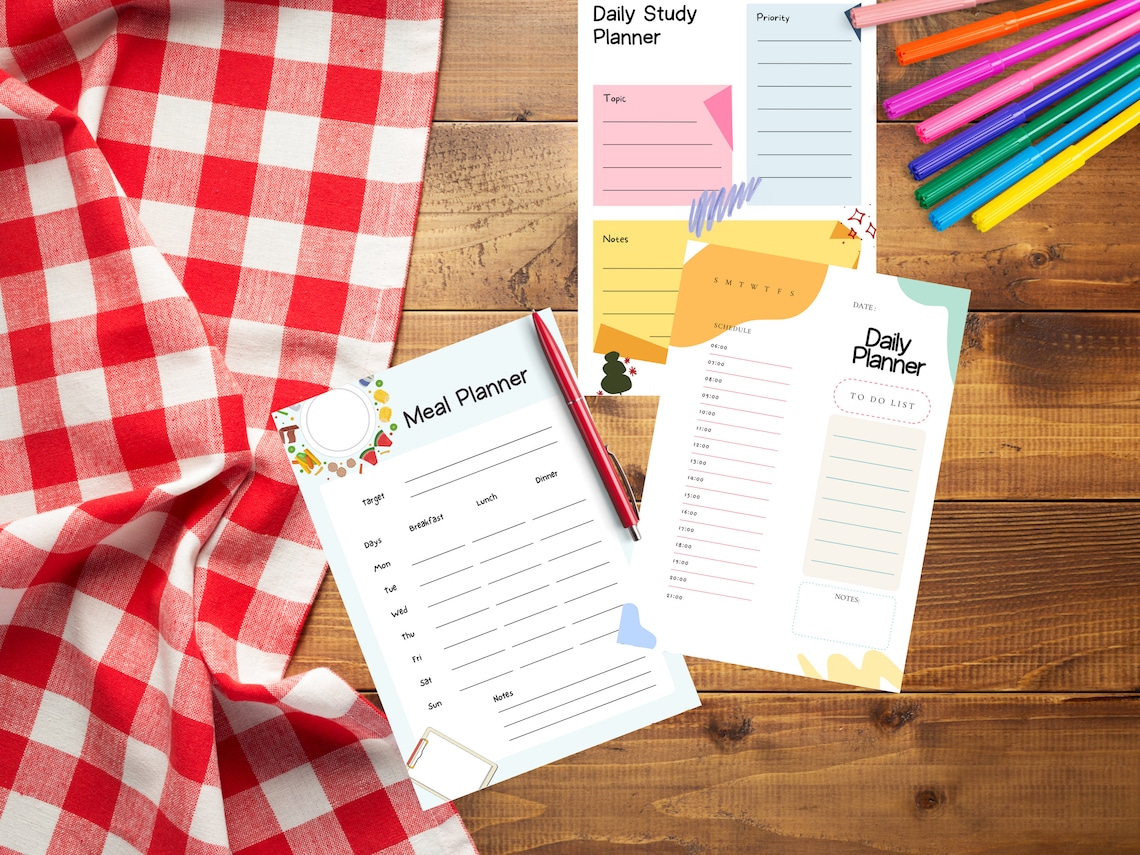Kids Habit Tracker Digital | Monthly | Weekly | Daily Habit Tracker ...