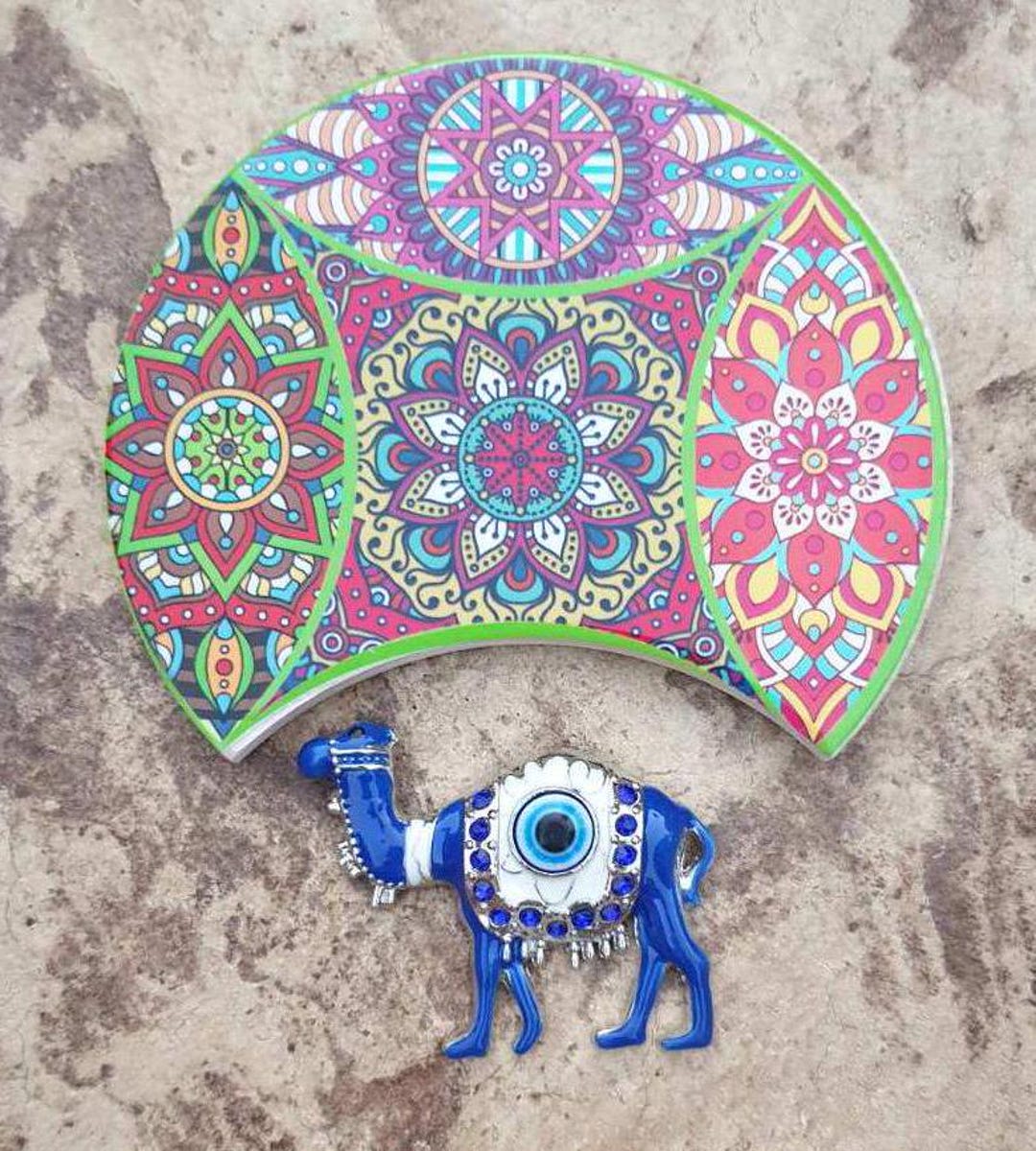 Iraqi Camel/evil Eye Camel Magnet/iraqi Souvenir Magnet/iraqi Turath ...