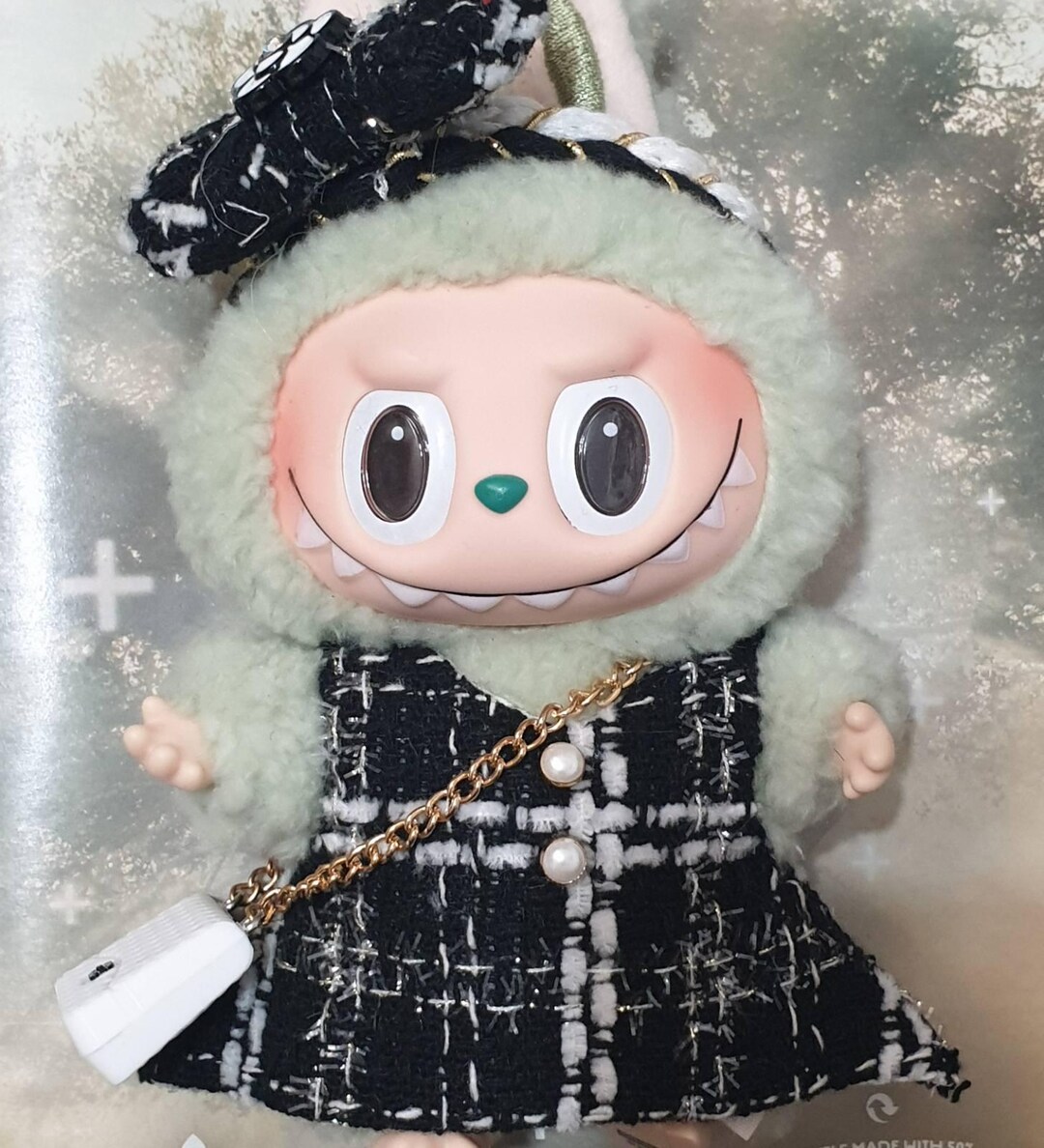 Doll Key Chain/labubu the Monster/labubu Key Ring/monster Labubu With ...