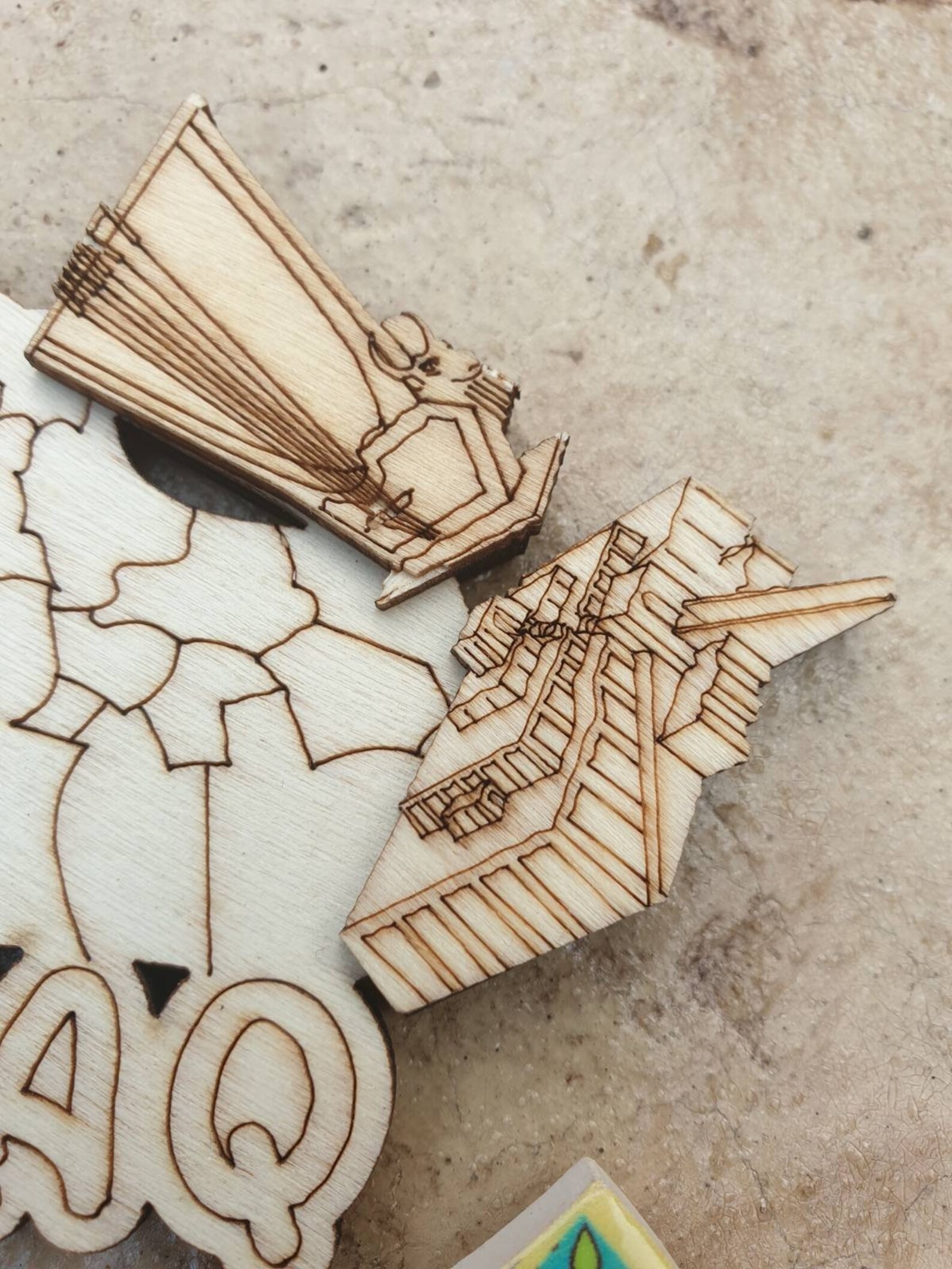 Map of Iraq /iraqi Map Wood Magnet/iraqi Turath Magnet/iraqi - Etsy