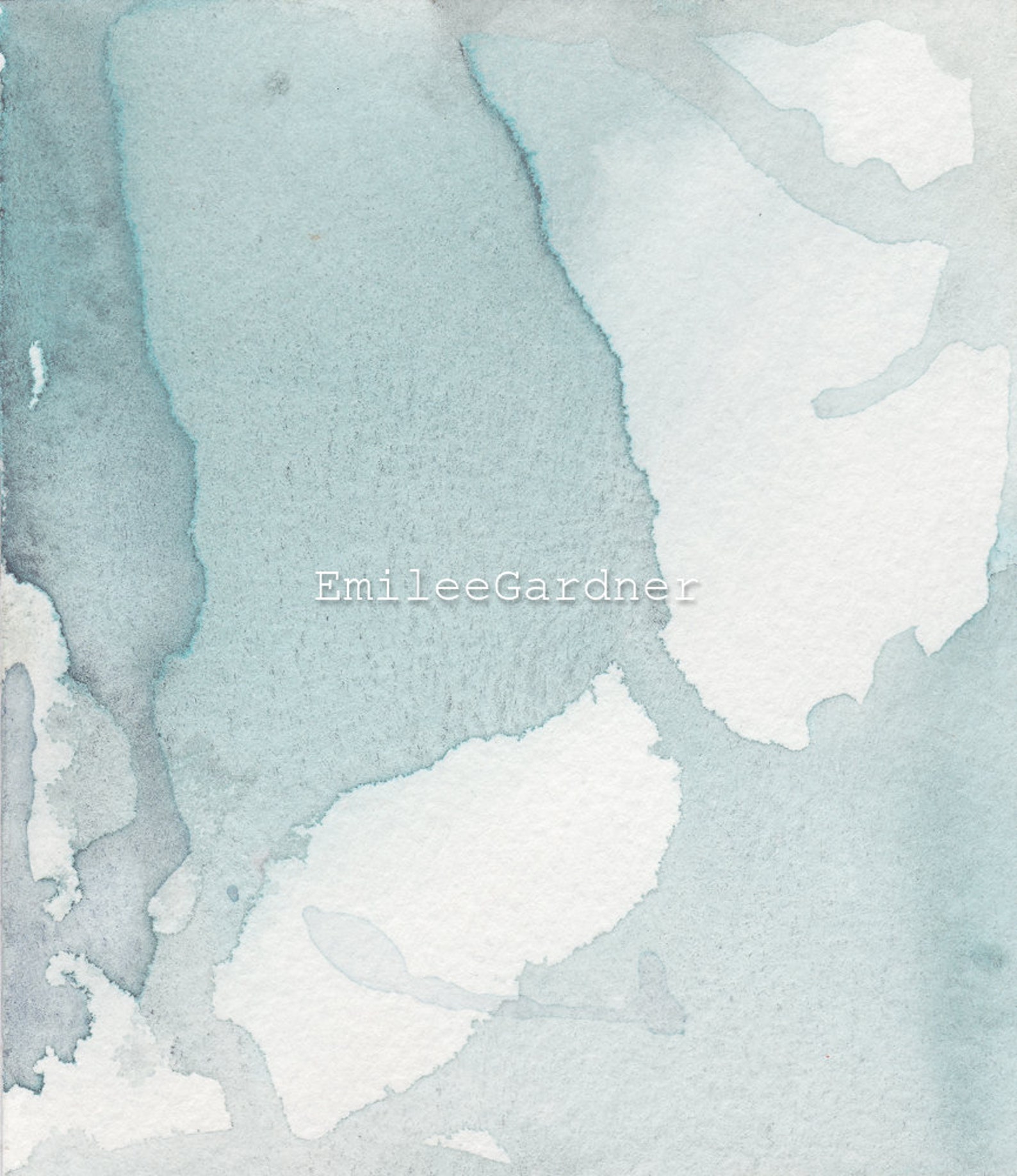 Teal Watercolor - Etsy