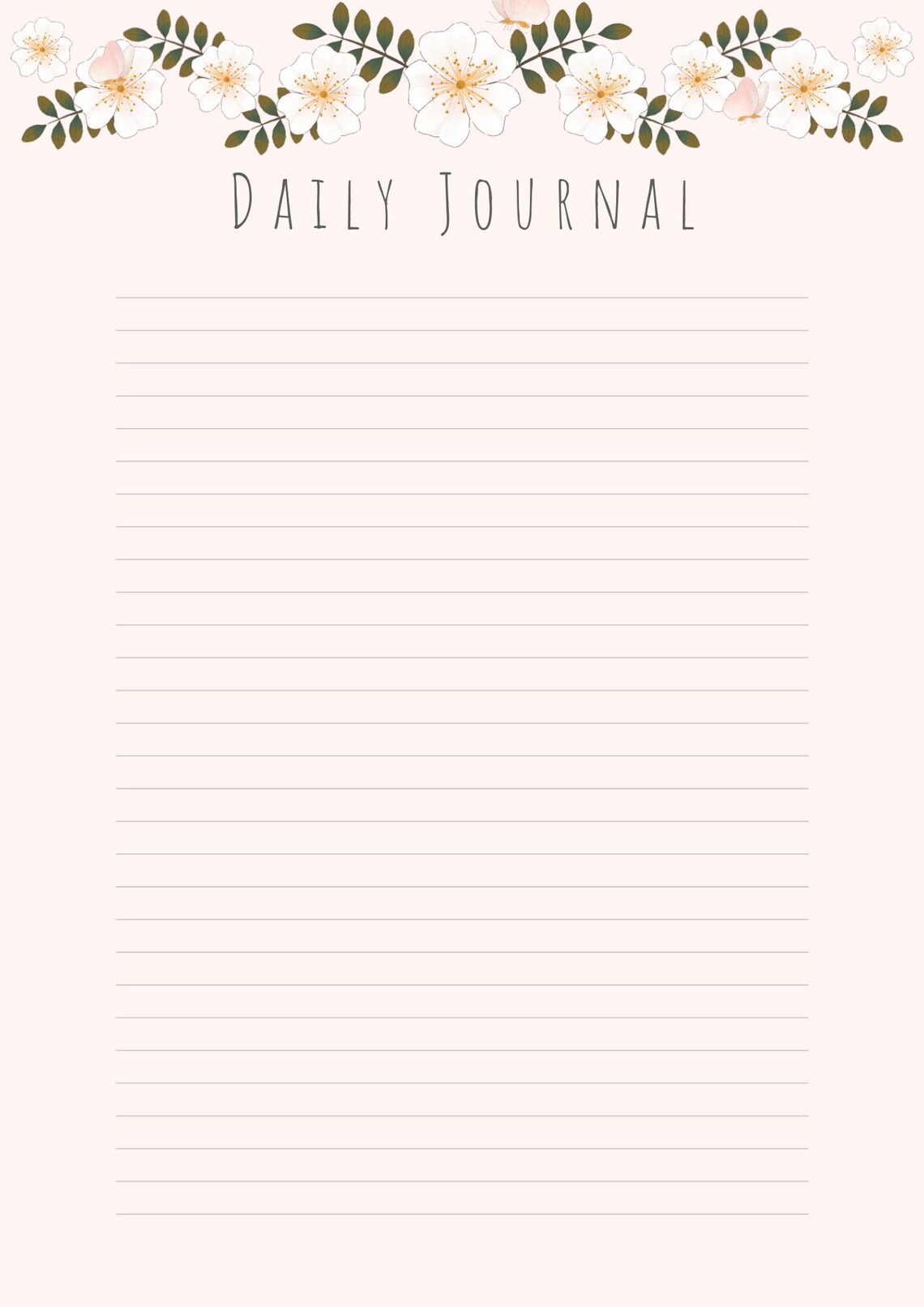 Daily Planner, Journal, Organizer, List, Budget - Etsy