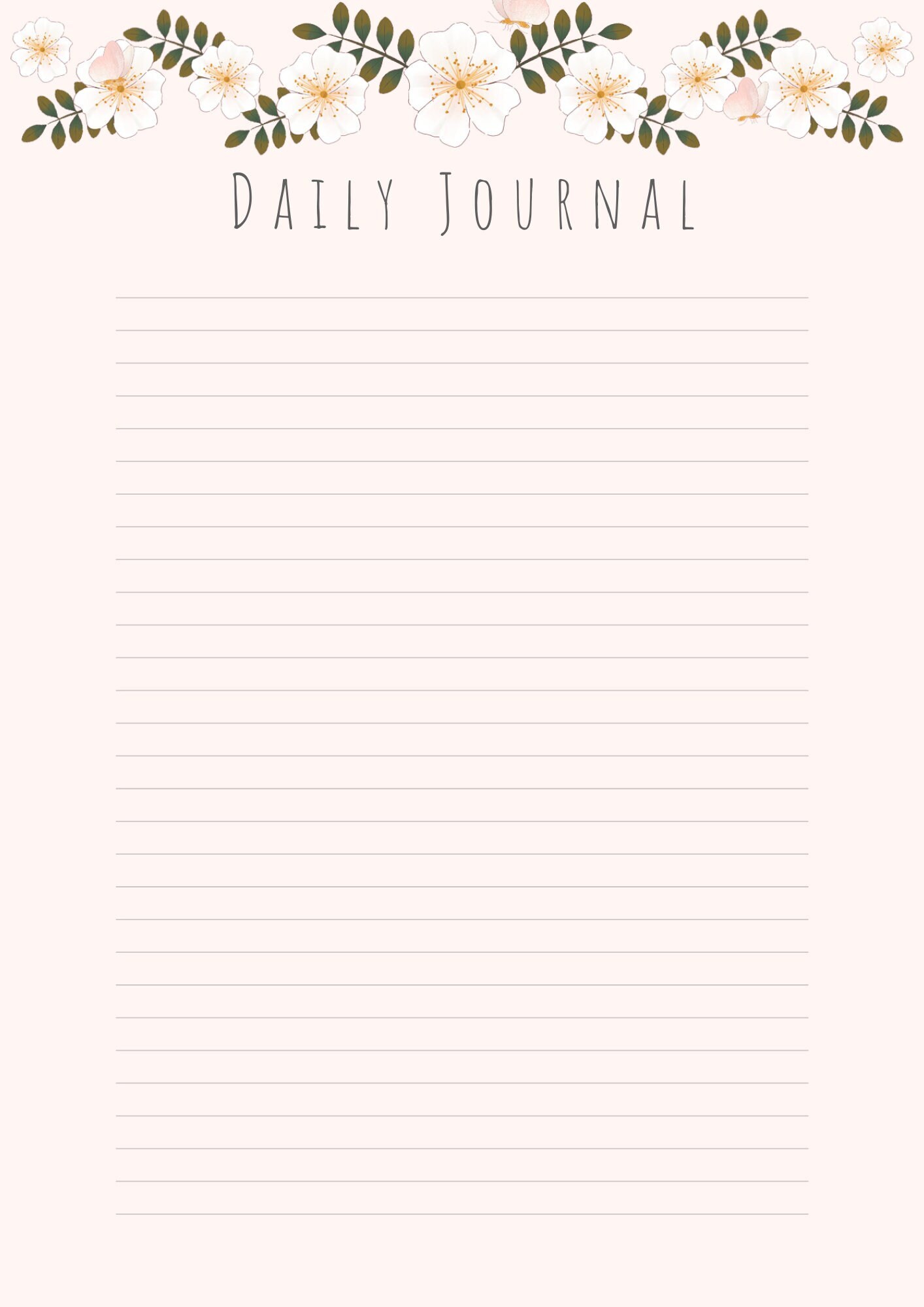 Daily Planner, Journal, Organizer, List, Budget - Etsy