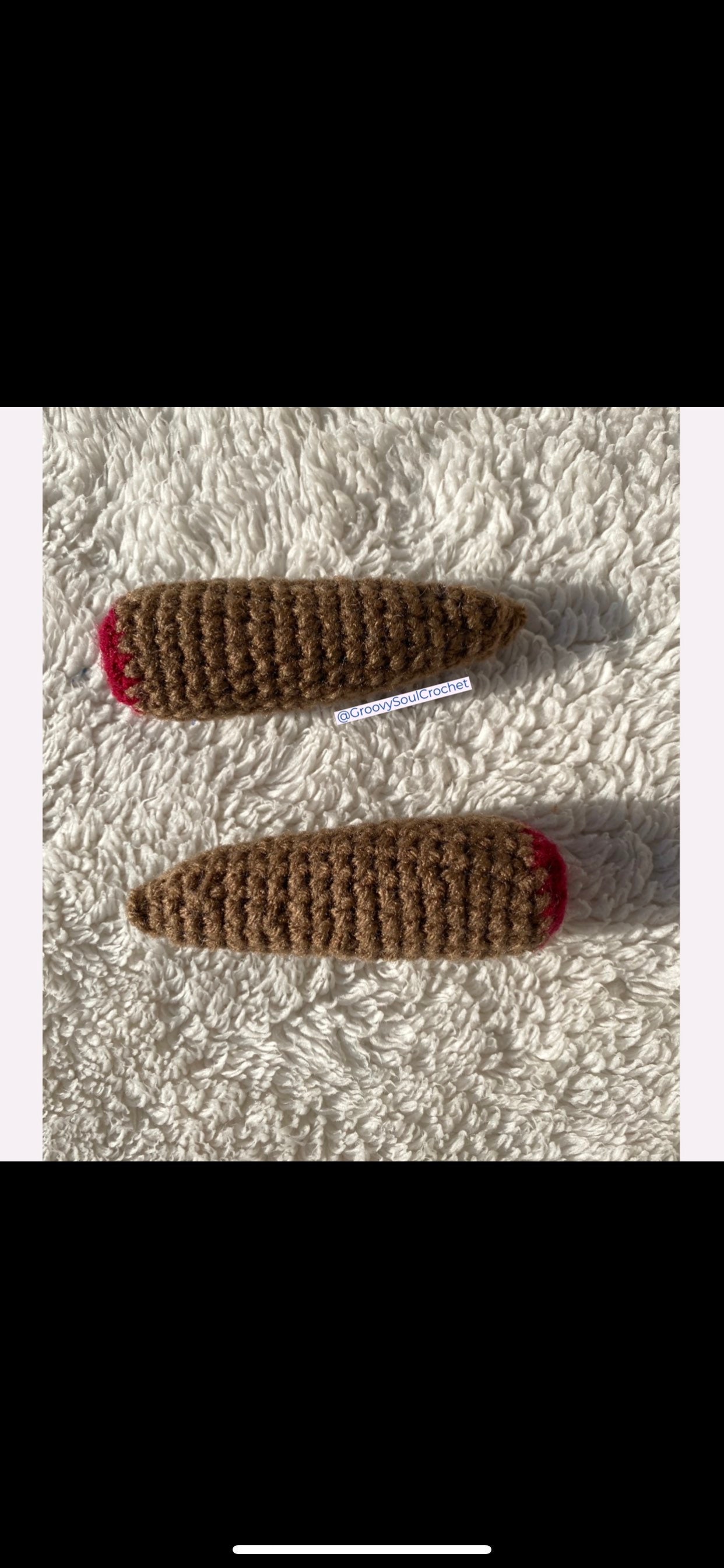 Crocheted Blunt Plushie Stoner Gift Decoration for Dorm 420 Friendly ...