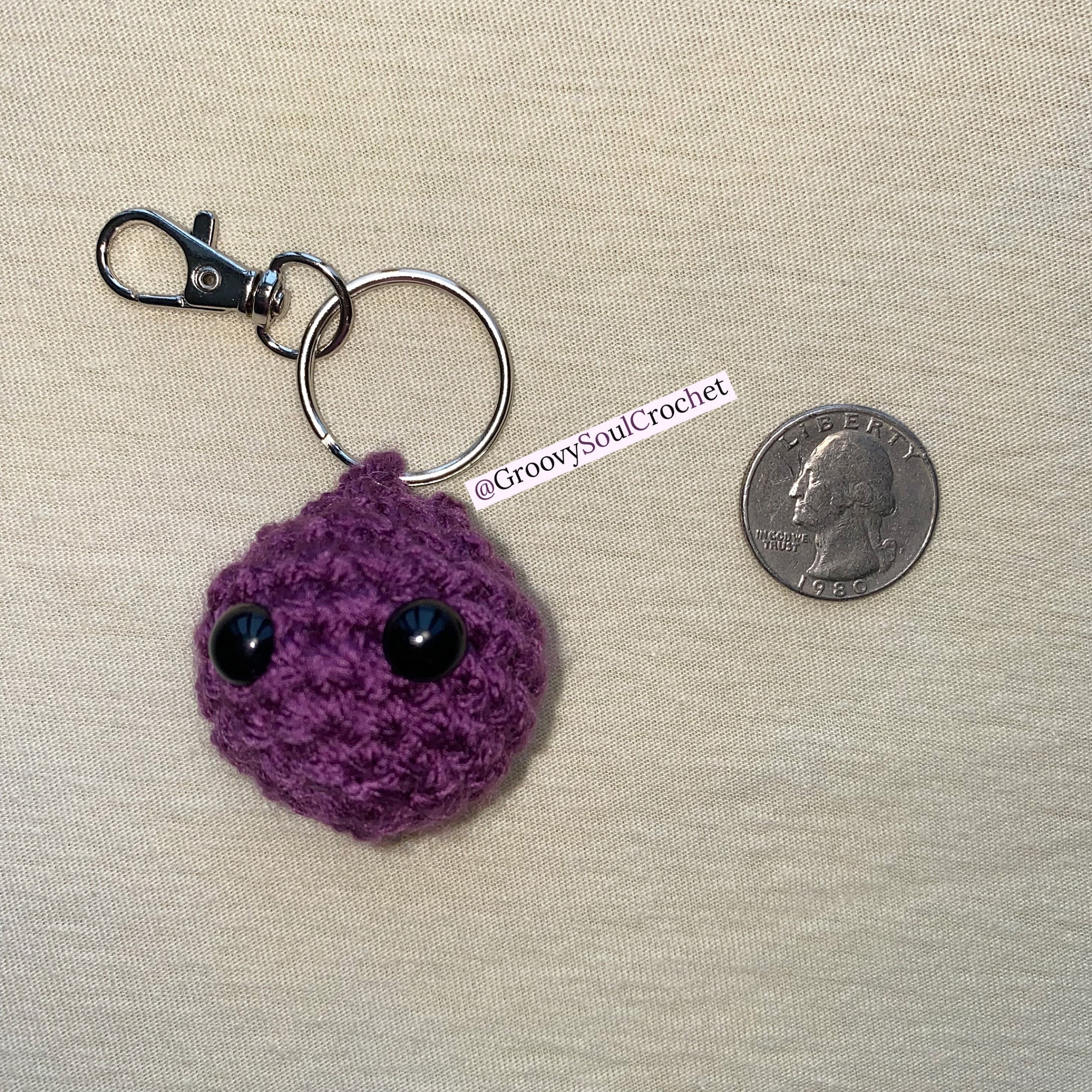 Stress Ball Keychain for Stress Relief Plushie Keychain Attachment for ...