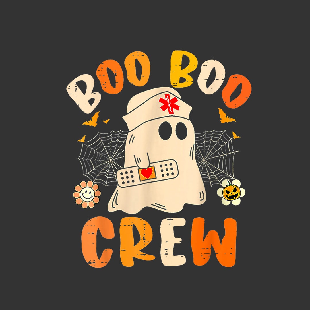Boo Boo Crew Ghost Halloween Paramedic Nurse DOWNLOAD PNG - Etsy
