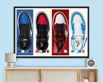 Jordan 1 off White Poster - Etsy