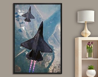 F 35 Poster - Etsy