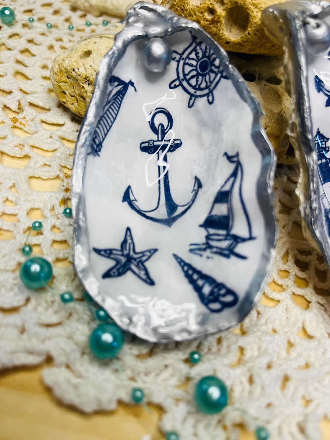 2 Small Marine-style Pendant Lights Lighthouse Anchor Boat - Etsy