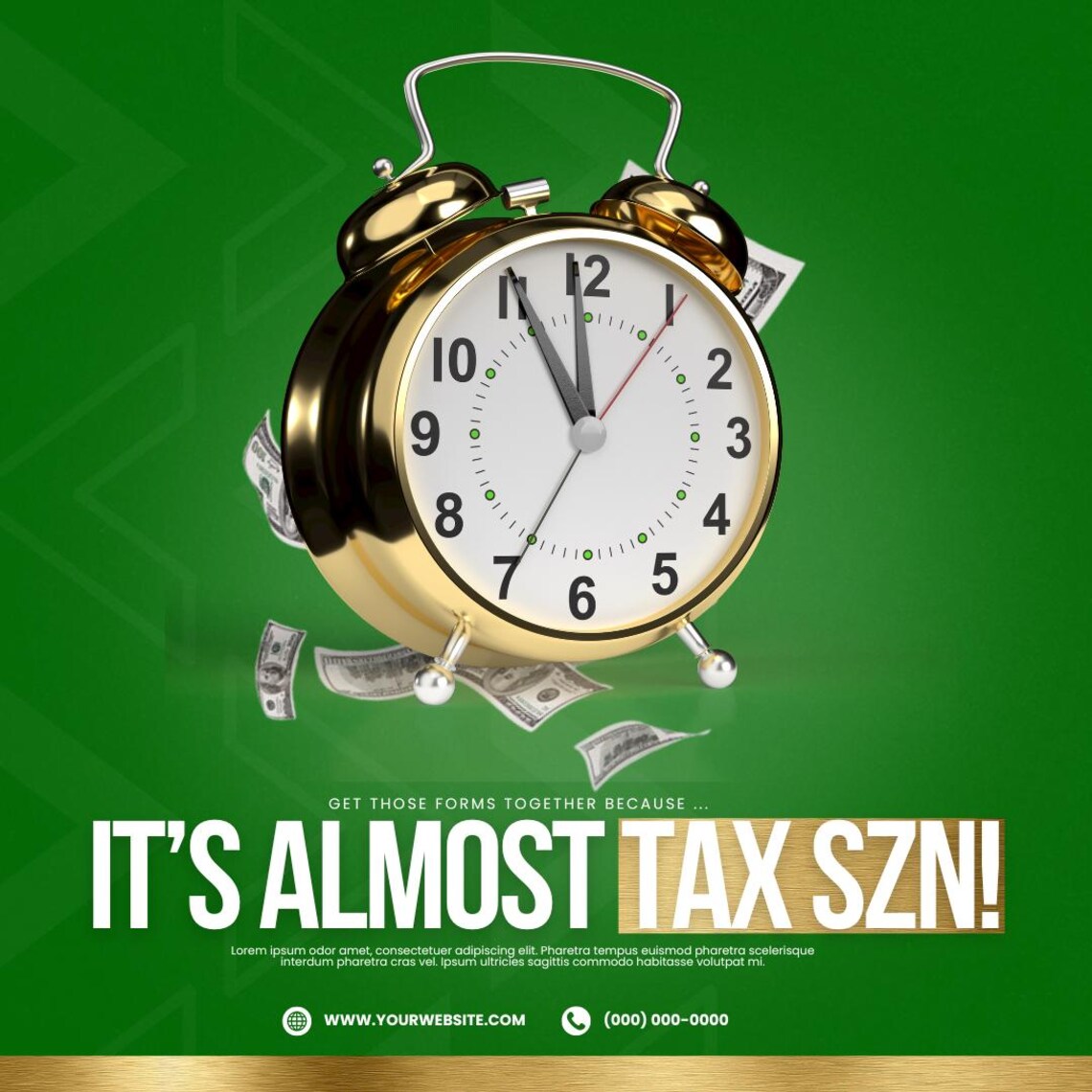 DIY Tax Season Flyers, Tax Prep Flyers, Content Posts, Tax Preparer ...