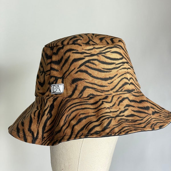 Tiger Bucket Hat - Etsy