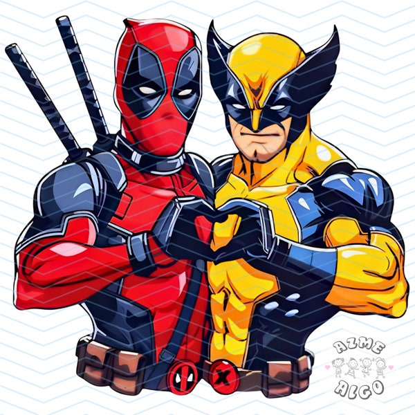 Deadpool and Wolverine Top - Etsy
