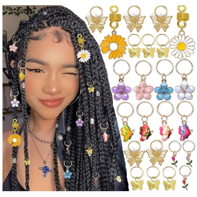 Hair Braid Charms - Etsy