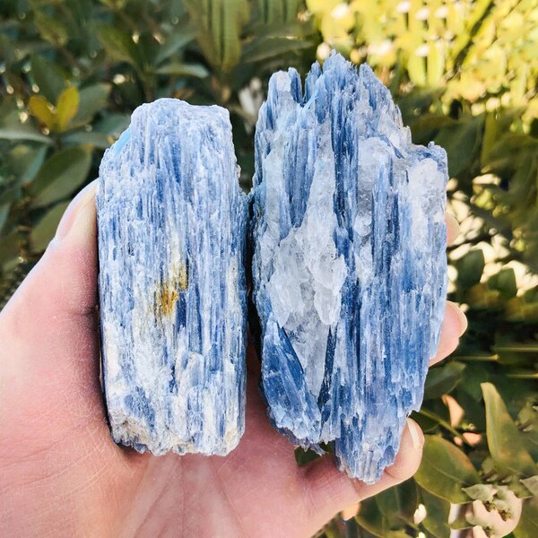 Raw Blue Crystal - Etsy