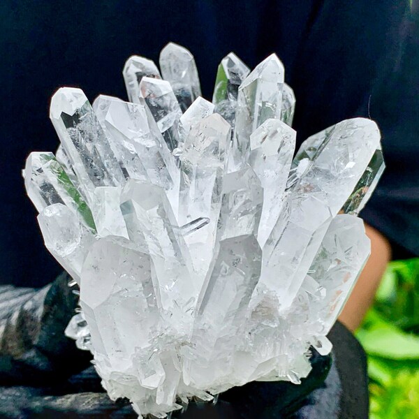 Clear Quartz Cluster - Etsy