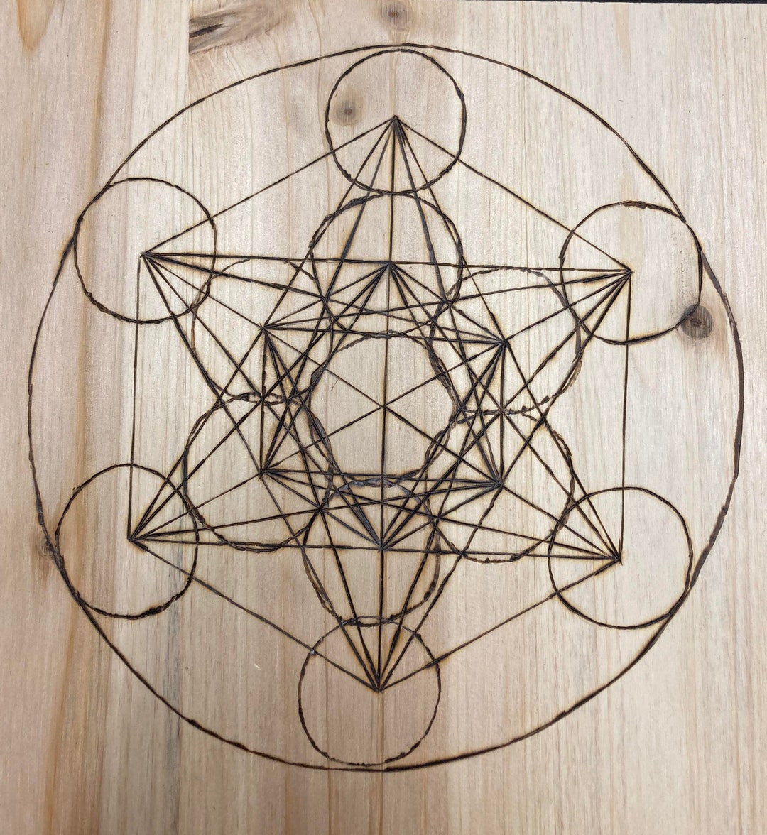 Metatron’s Cube Crystal Grid - Etsy