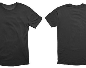 Black-shirt-design-template - Etsy