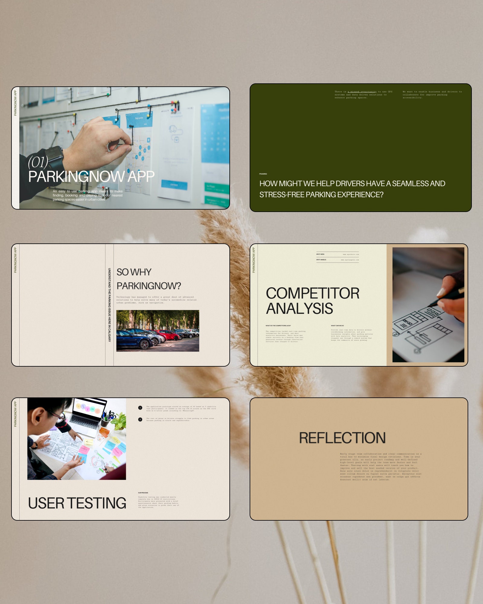 UX Case Study Portfolio Slide Deck for UX UI Designers & Product ...