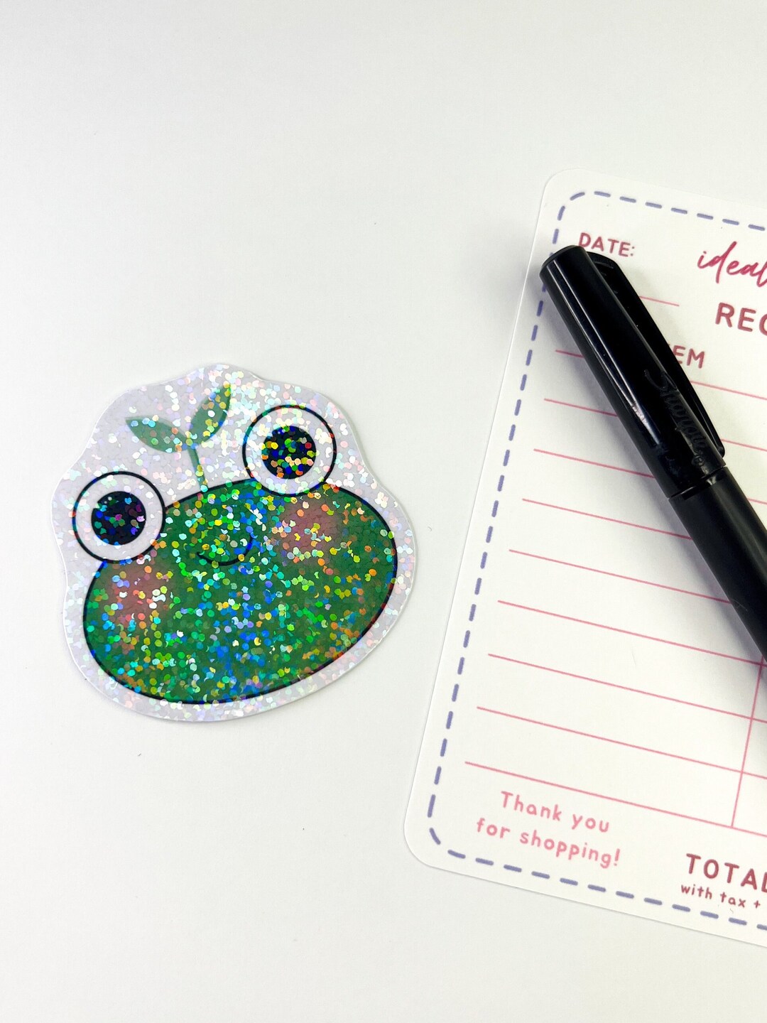 Holographic Sprout Froggy Sticker - Etsy