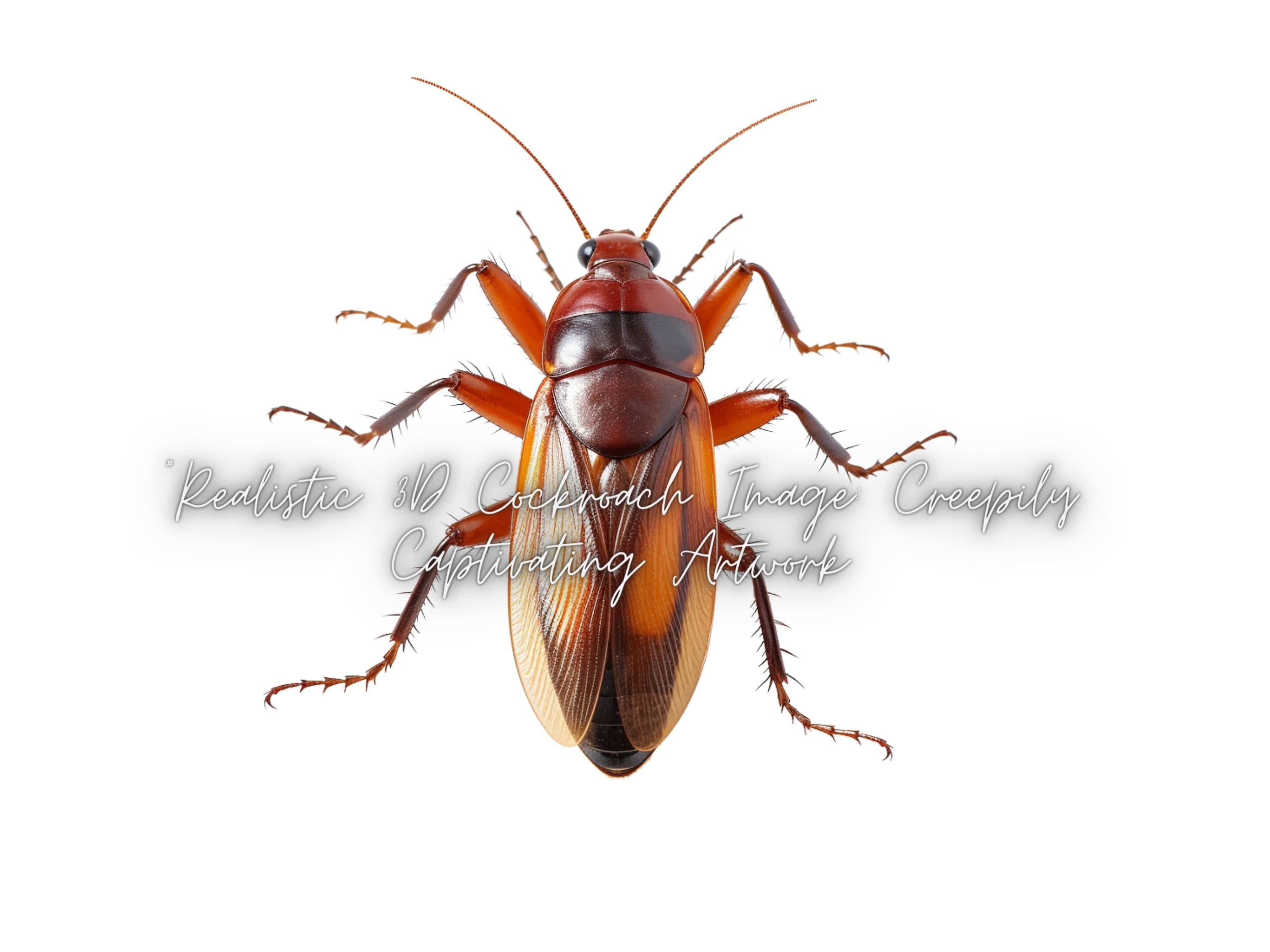 Realistic 3D Cockroach Image: Creepily Captivating Artwork Instant ...