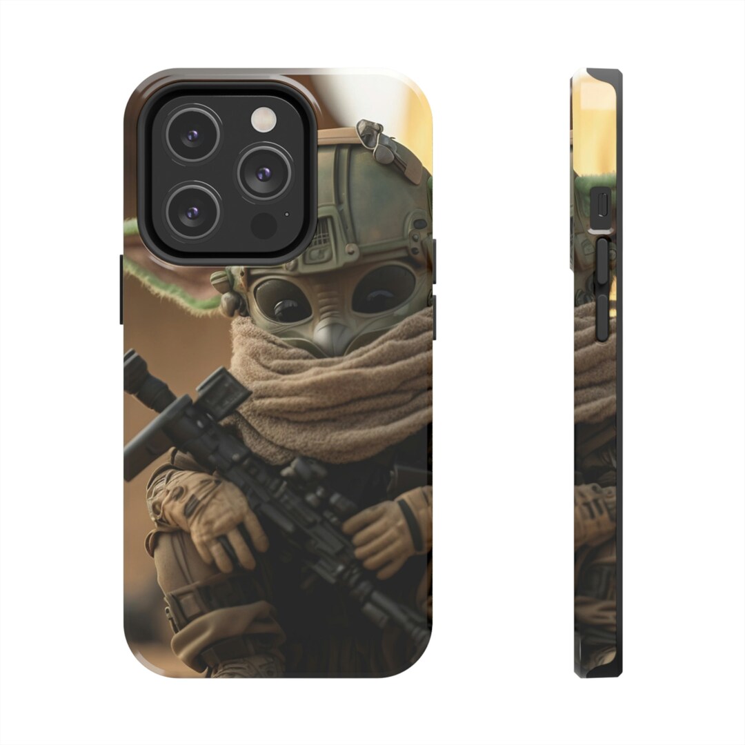Baby Yoda Grogu Special Forces Tough Phone Cases, Case-mate - Etsy