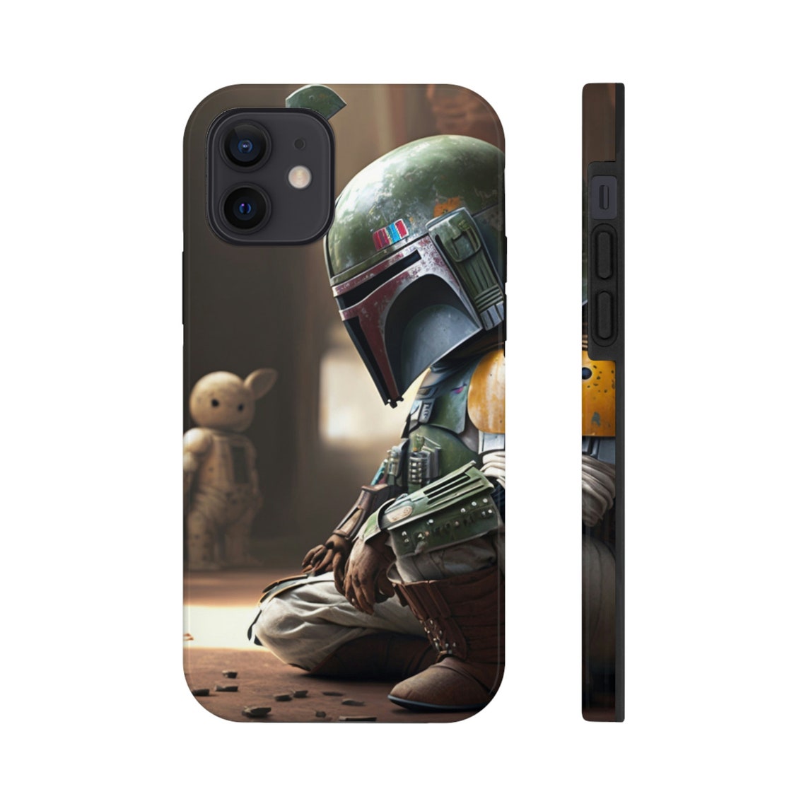 Boba Fett Mandolorian Baby Size Tough Phone Cases, Case-mate - Etsy