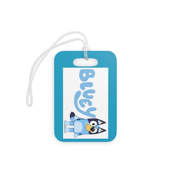 Bluey Luggage Tags - Etsy