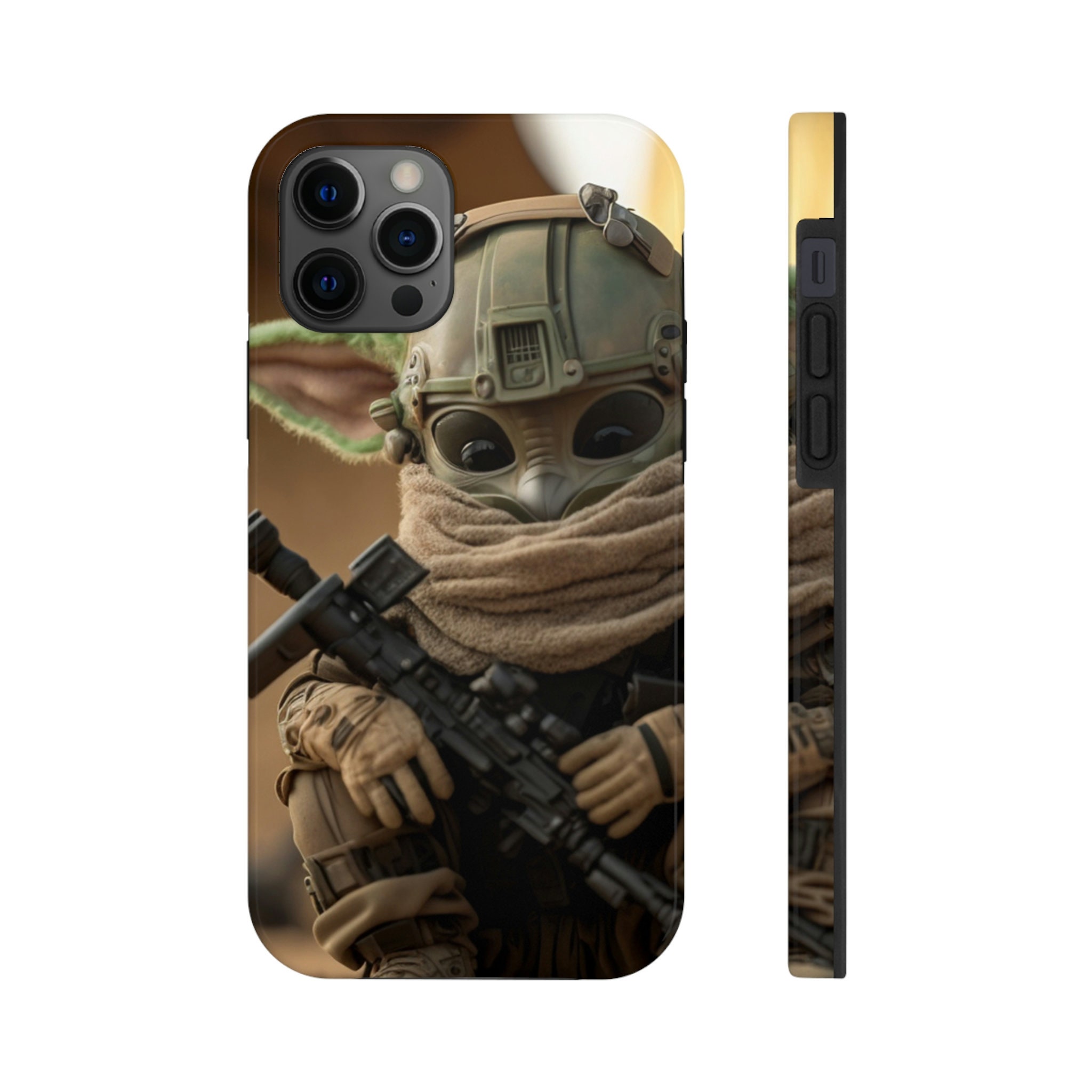 Baby Yoda Grogu Special Forces Tough Phone Cases, Case-mate - Etsy UK