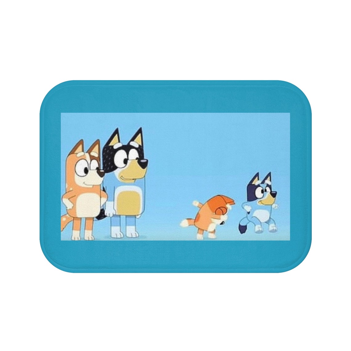 Bluey Bath Mat - Etsy