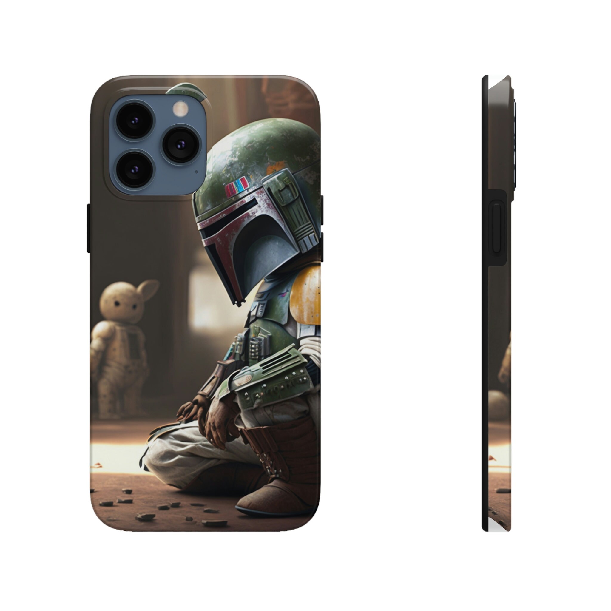 Boba Fett Mandolorian Baby Size Tough Phone Cases, Case-mate - Etsy