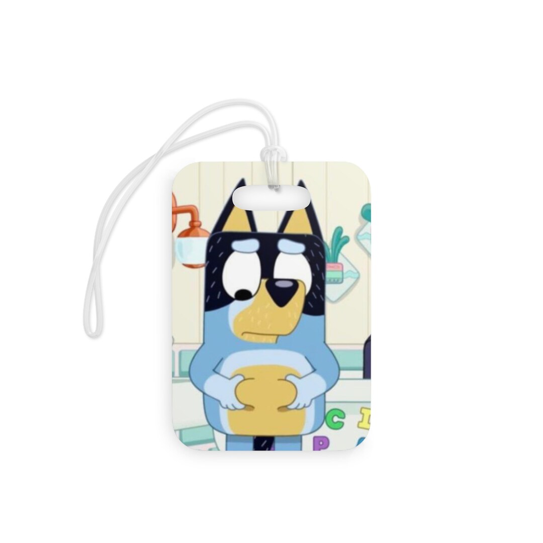 Bandit Bluey Luggage Tags - Etsy