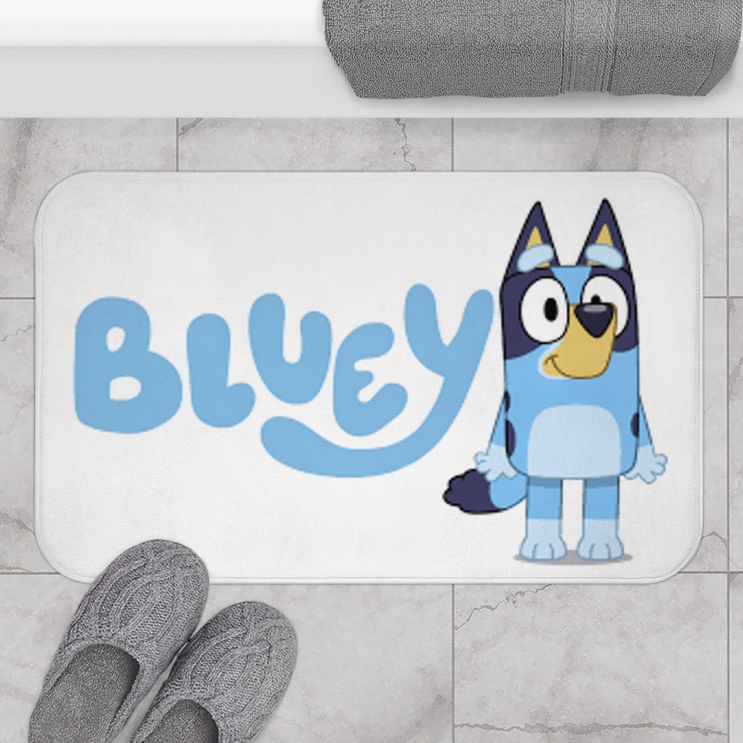 Bluey Bath Mat - Etsy