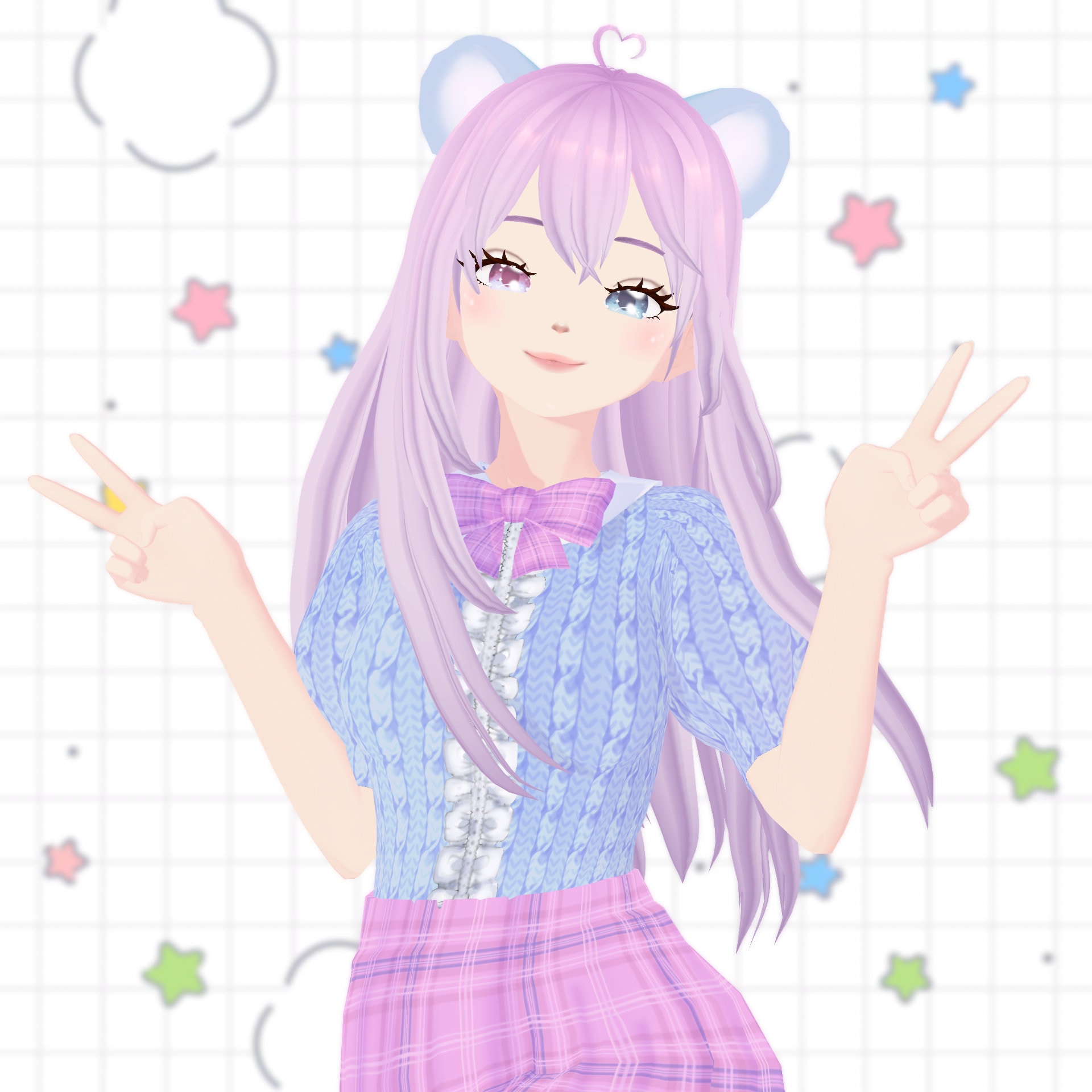 Cute Vtuber Model | 3D Vtuber Model (pre-made & Ready to Use) for ...