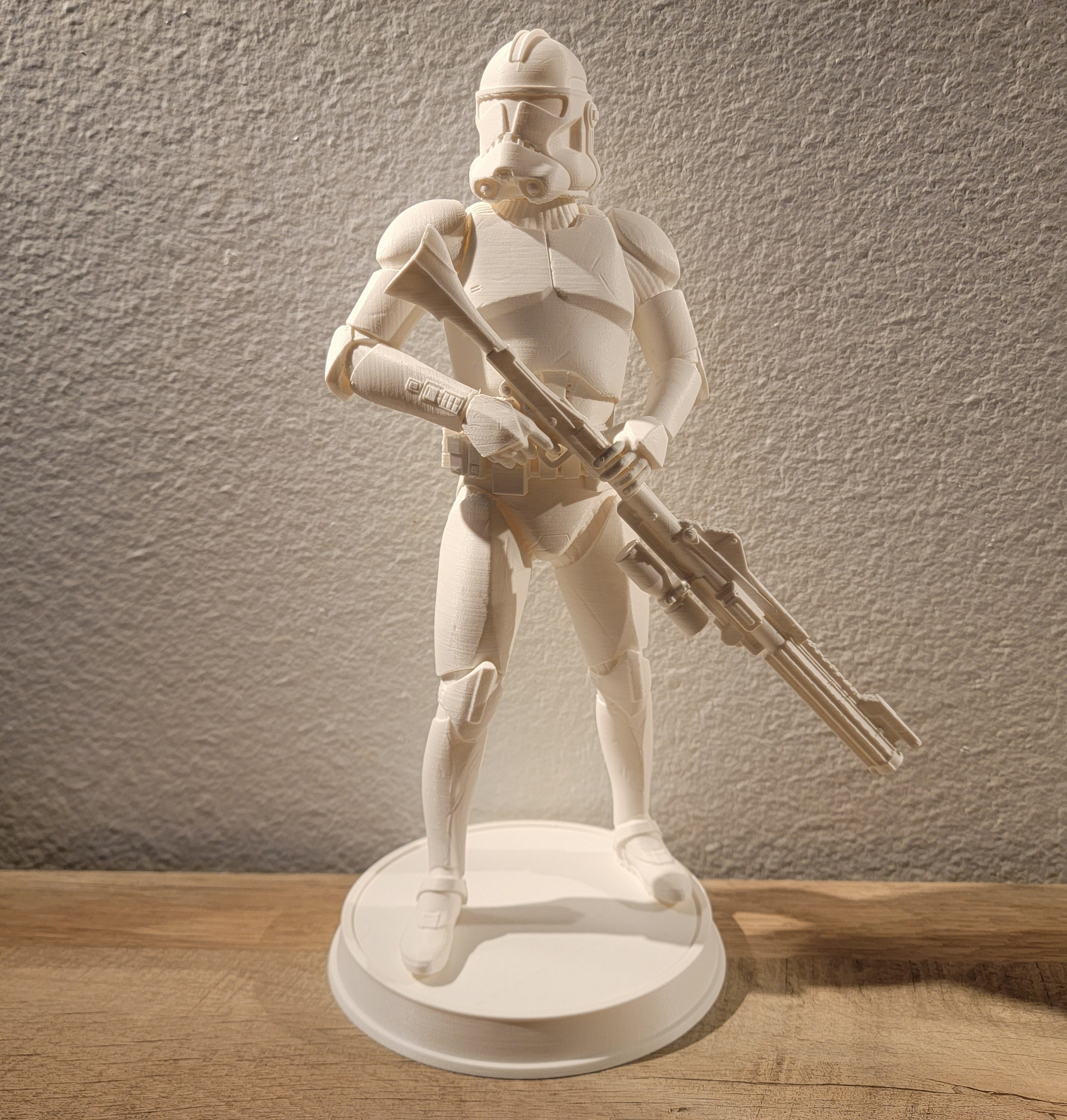 Clone Trooper Statue 3D Printed - Etsy