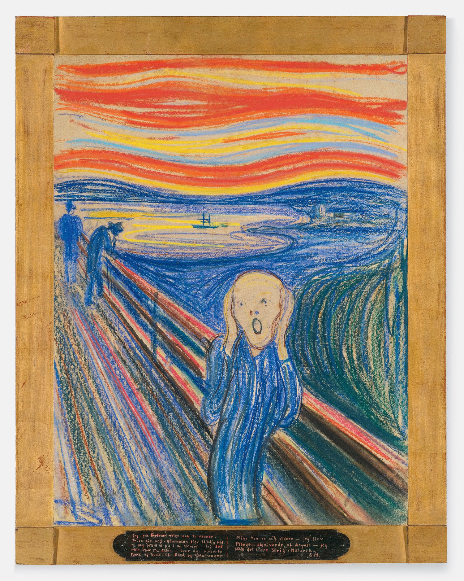 Edvard Munch 1893 the Scream - Etsy