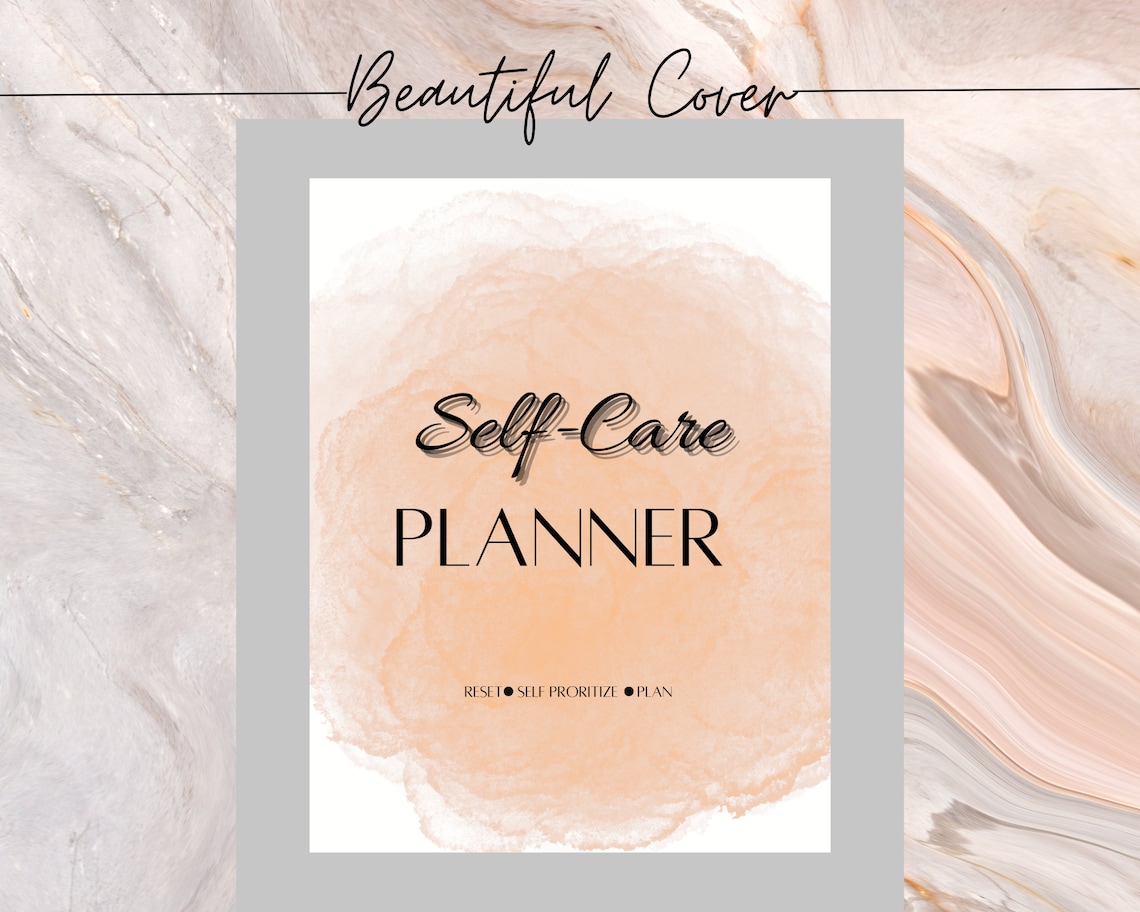 Printable Self-care & Positive Affirmations Planner, Self-care Planner ...