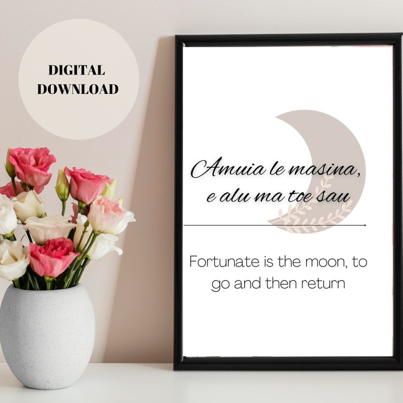 Samoan Proverb | Digital Art Download | Polynesian Art | Digital File ...