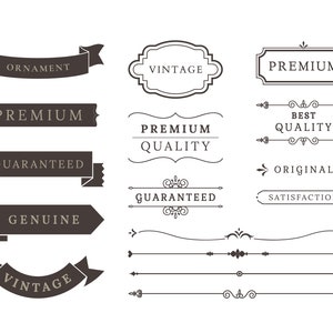 Decorative Lines, Decorative Lines SVG, Lines EPS, Lines SVG, Banner ...