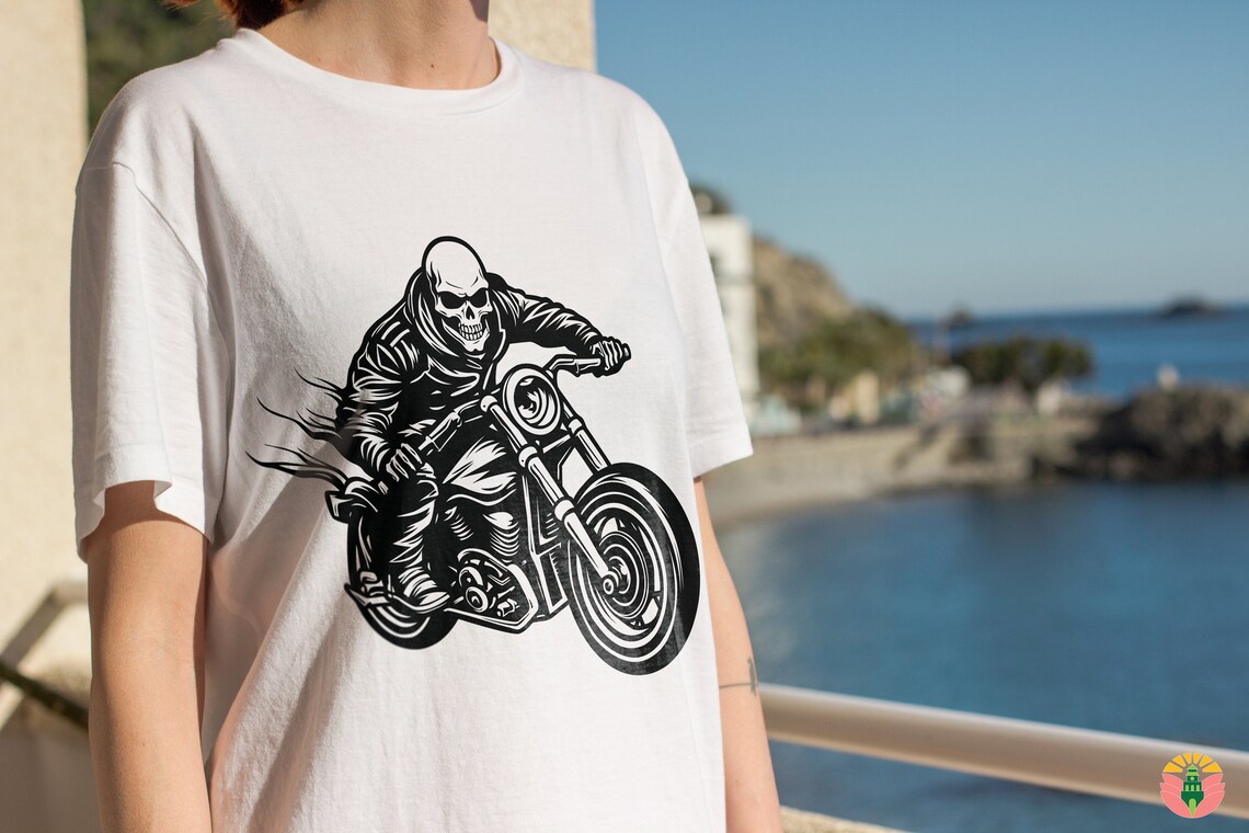 Skeleton Biker Svg, Skeleton Svg, Biker Svg, Biker Clipart, Motorcycle ...