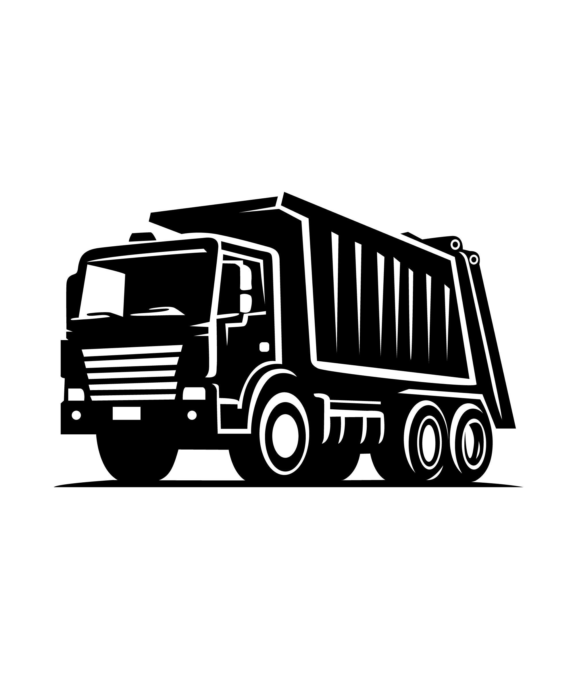 2 Garbage Truck Svg & PNG Files, Garbage Truck Svg, Waste Collector Svg ...