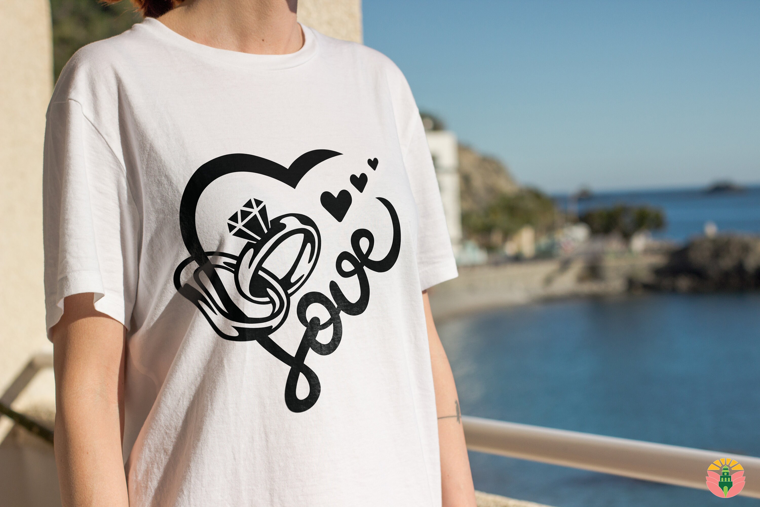 Wedding Rings Heart SVG: Love & Marriage Design (digital Download) - Etsy