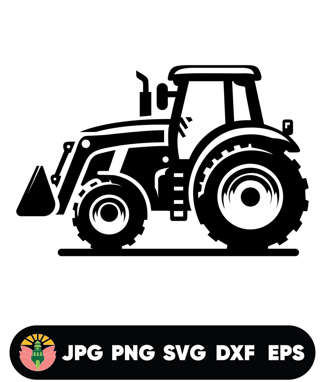 Tractor SVG Bundle: Farm Life Clipart (PNG, SVG) - Etsy