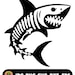 Shark Bones SVG: Marine Creature Skeleton Art (digital Download) - Etsy