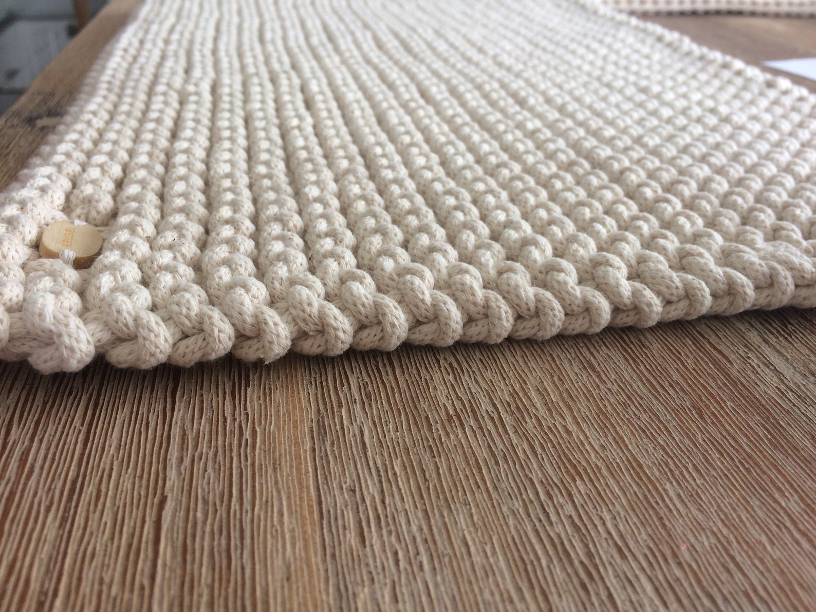 Easy Knit Placemat Pattern, Table Mat Perfect for Beginners! Pdf ...