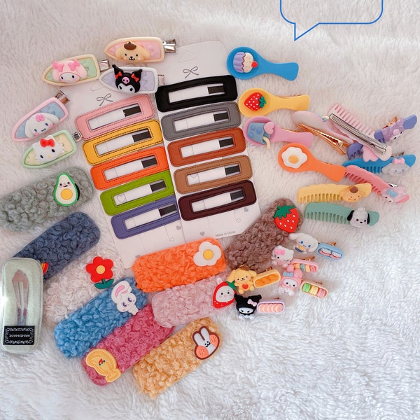 Kawaii Hair Clip - Etsy