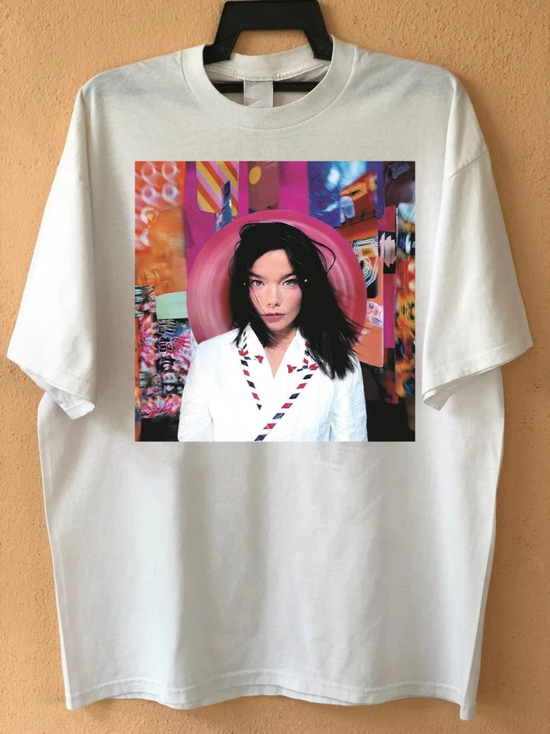 Vintage 1995 Björk Bjork Post Album Promo T-shirt, Bjork T-shirt, Bjork ...