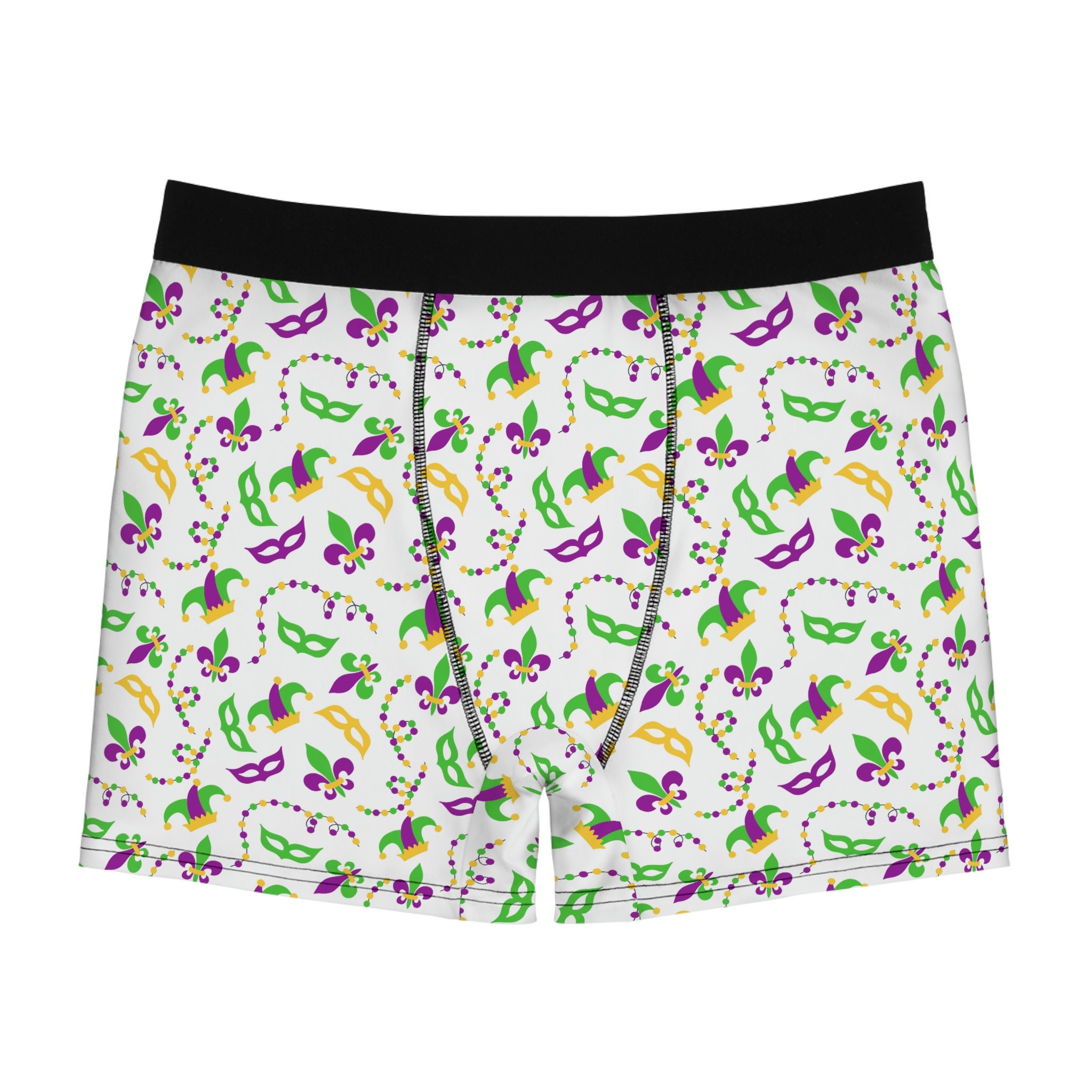 Mardi Gras Men's Boxer Briefs - Etsy
