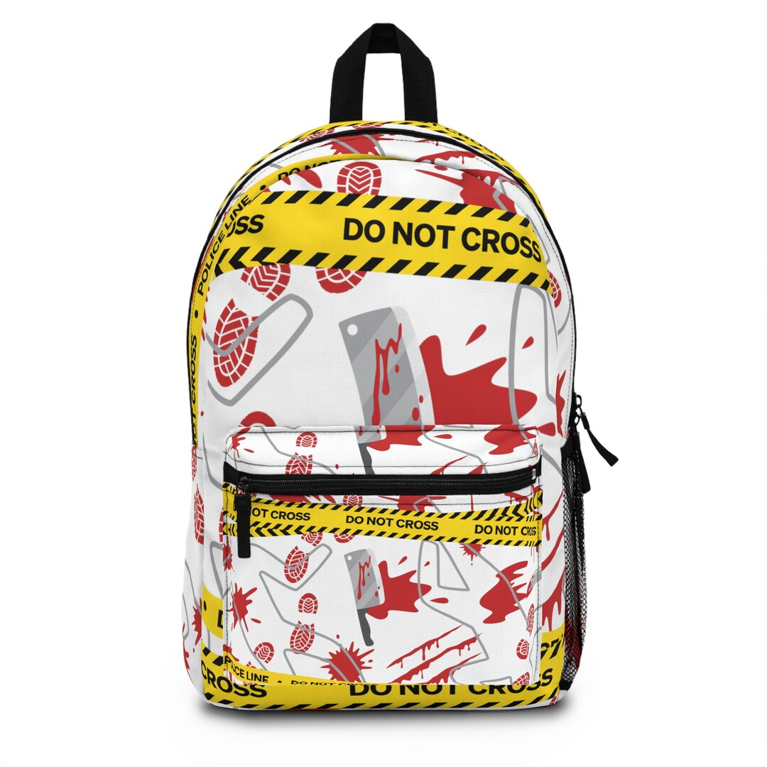 Crime Scene Backpack - Etsy